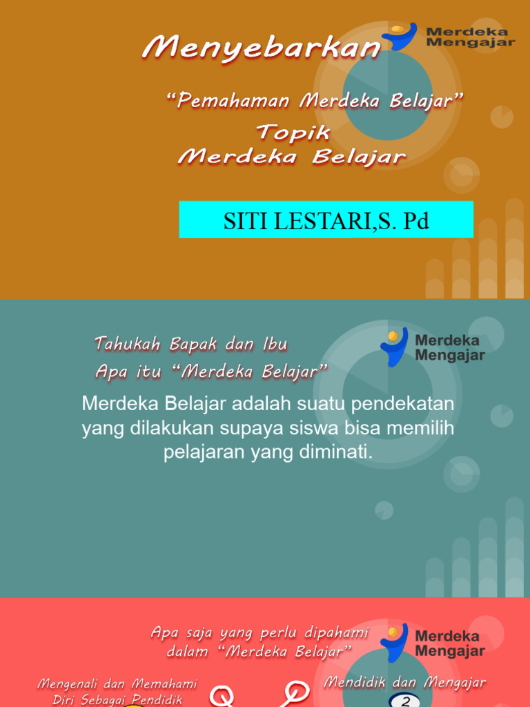 Aksi Nyata Topik Merdeka Belajar Menyebarkan Pemahaman Merdeka