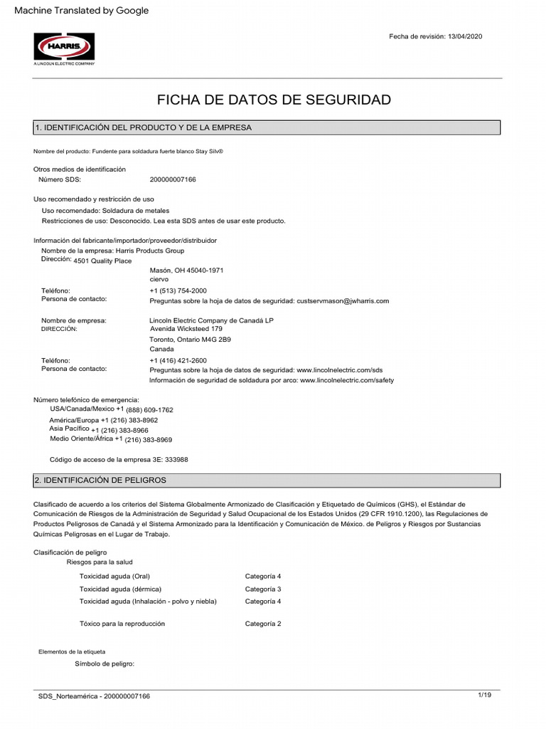 FS Stay Silv White Brazing Flux | PDF | Soldadura | Construcción FS Stay Silv White Brazing Flux | PDF | Soldadura | Construcción