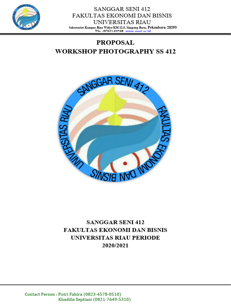 Proposal Workshop FG | PDF