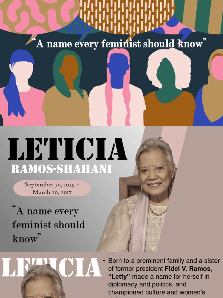 Leticia Ramos-Shahani | PDF | Government | Philippines