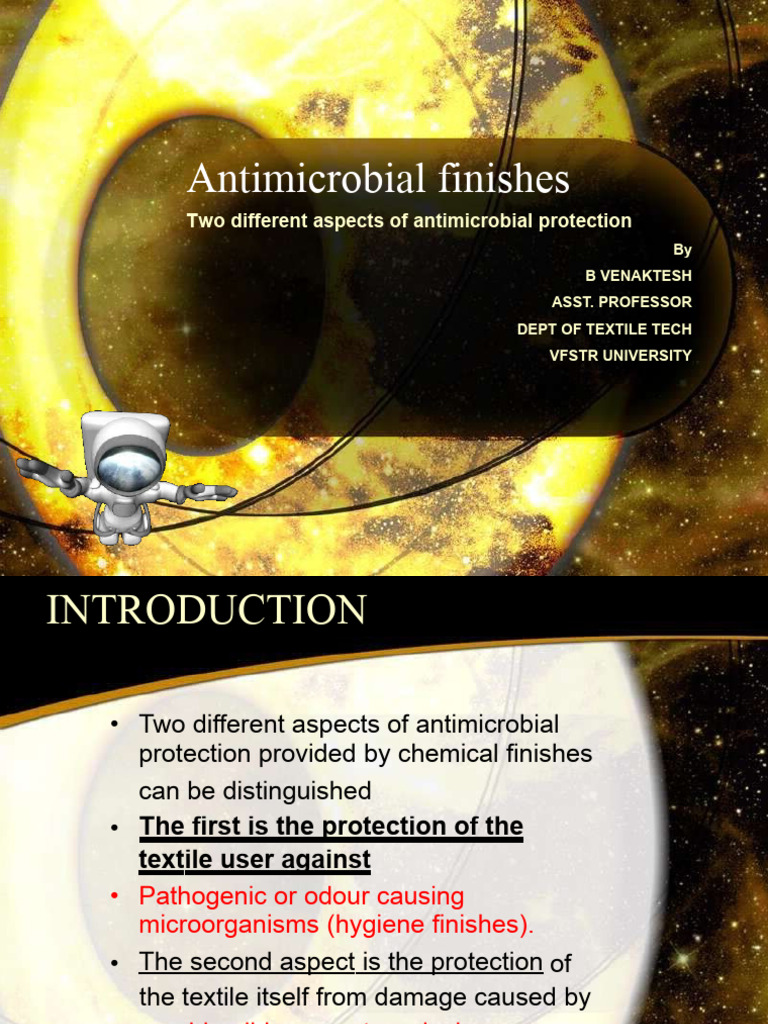 Antimicrobial Finishes | PDF | Antimicrobial | Textiles