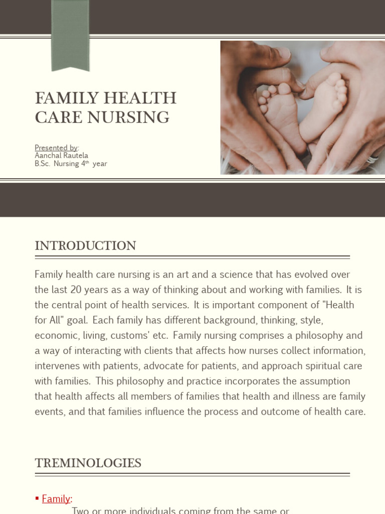 Family Health Care Nursing | PDF | Nursing | Family