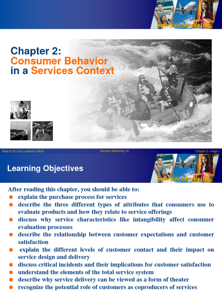 SM-Lec. 4-Consumer Behavior in Services Context, Contd | PDF | Customer Satisfaction | Marketing