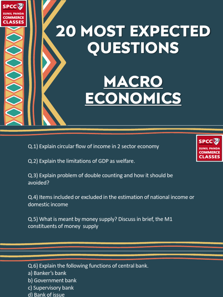 40 Most Expected Questions 2024 SPCC | PDF