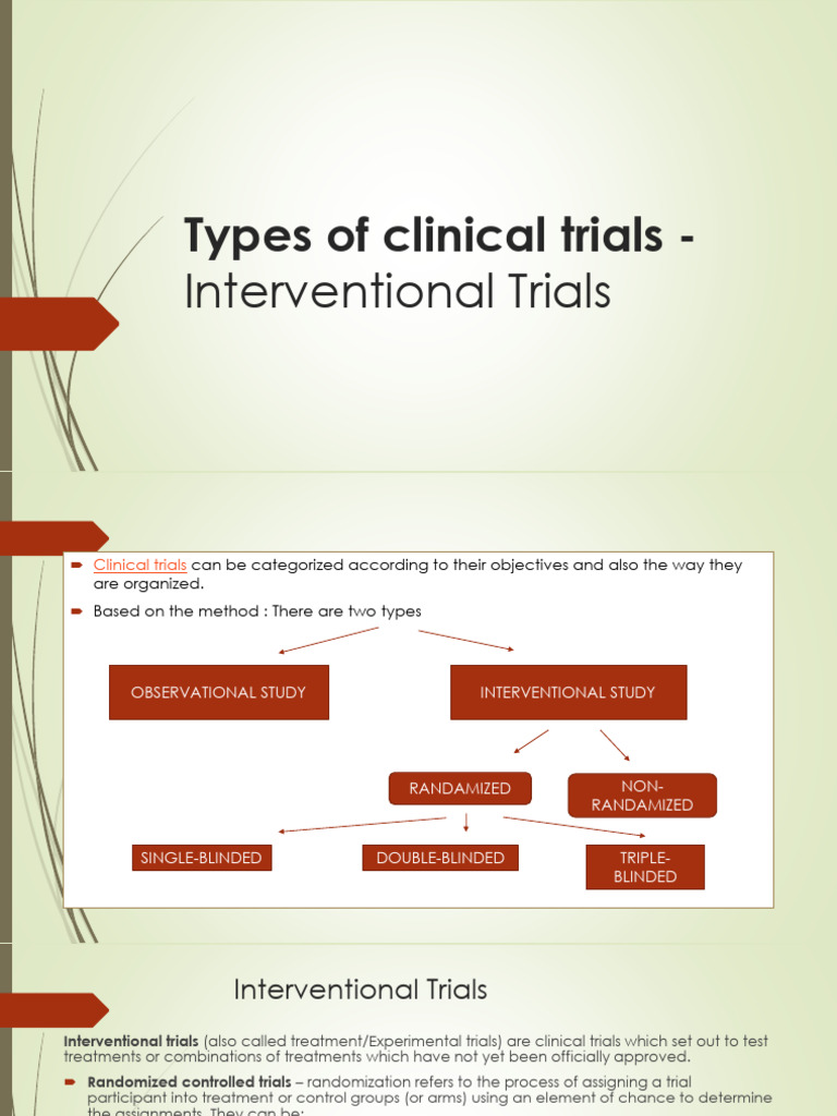2 - Interventional Trials | PDF | Randomized Controlled Trial ...