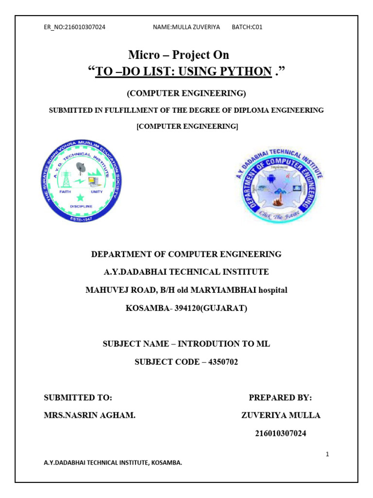 ML MICRO | PDF | Command Line Interface | Computer Engineering
