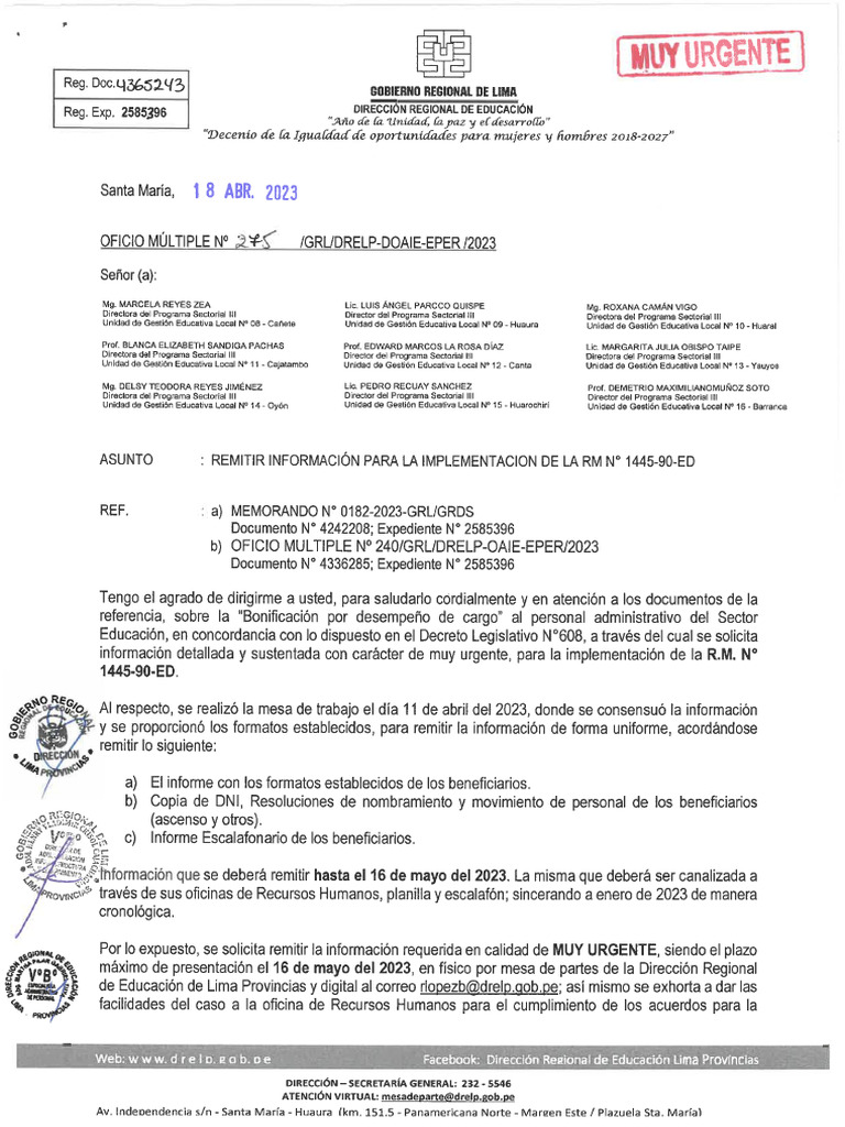 Drelp-Dir2023-Arcf-Om 275 | PDF