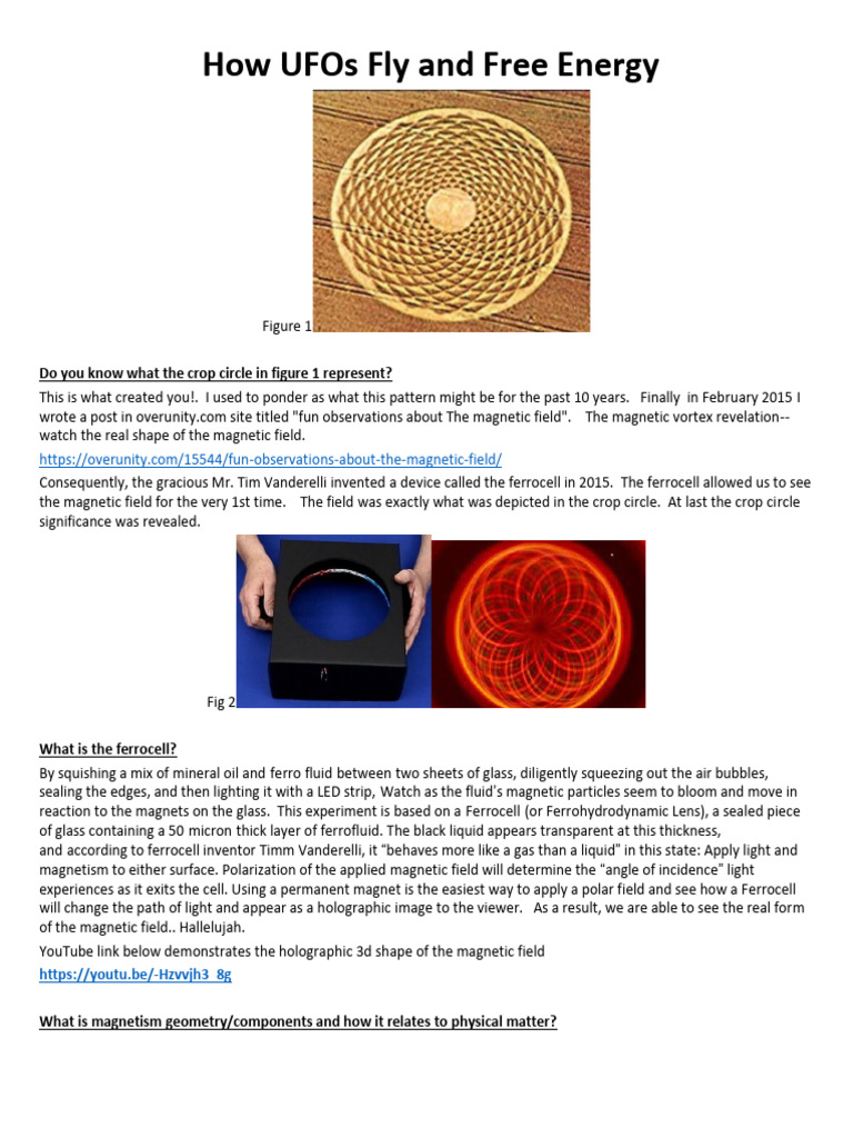 Crop Circles | PDF | Magnetism | Force