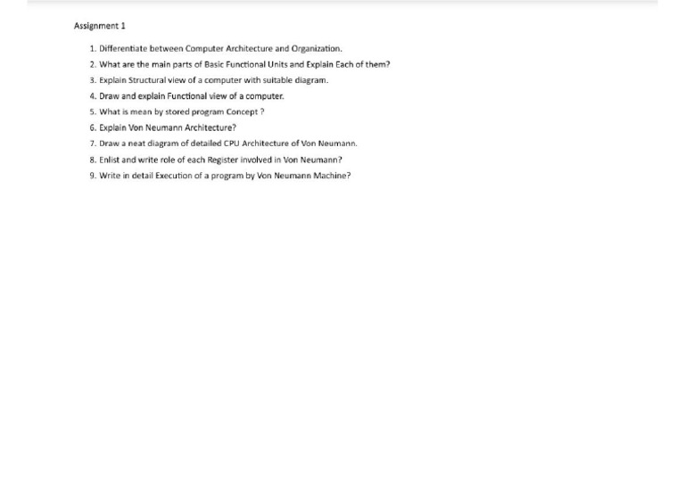 Cao Assignment 1 | PDF