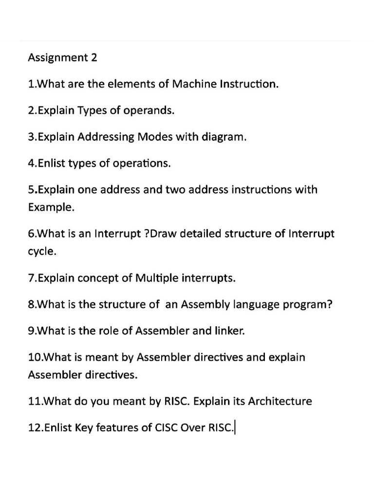 Cao Assignment 2 | PDF