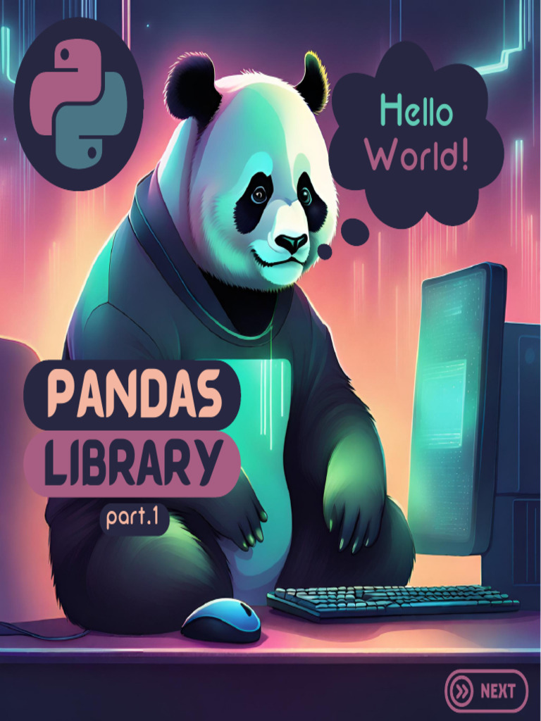 Librairie Pandas-Partie 1 | PDF