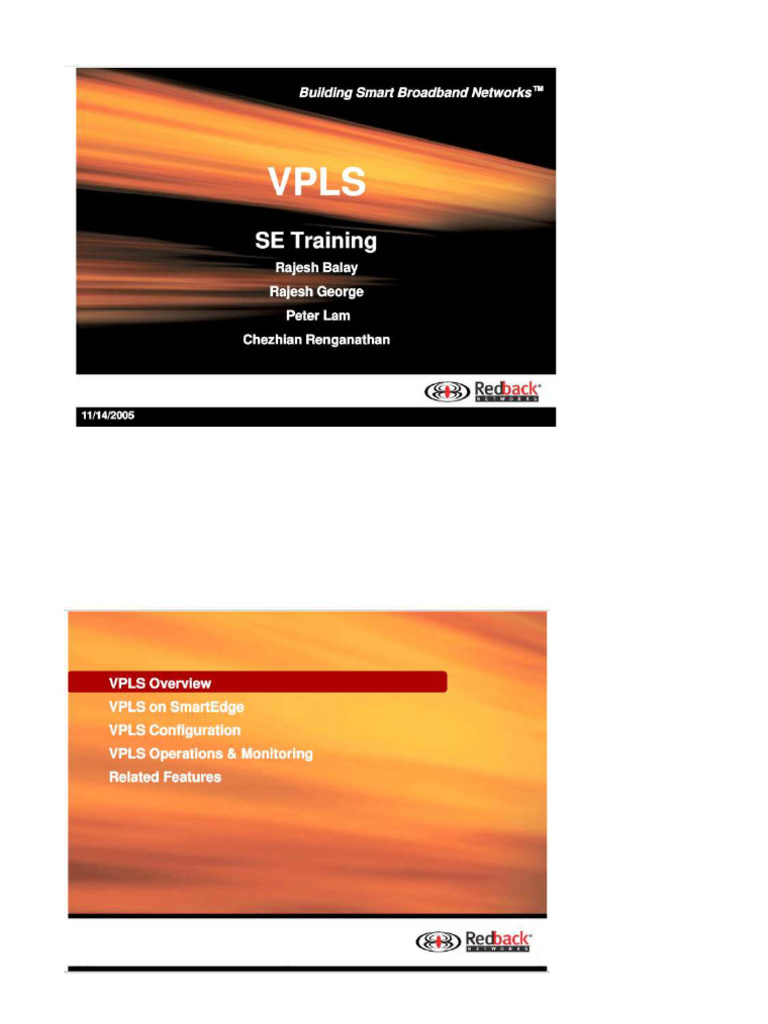 VPLS 2005 | PDF