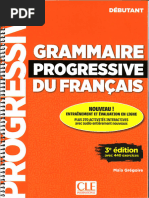 Grammaire Progressive Du Francais Niveau Intermediaire 3rd PDF | PDF