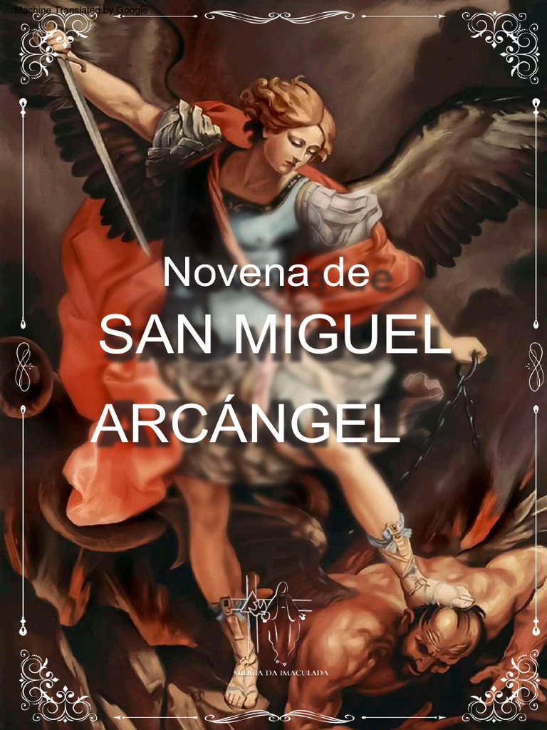 Novena de San Miguel Arcangel | PDF | Miguel (Arcángel) | Oración