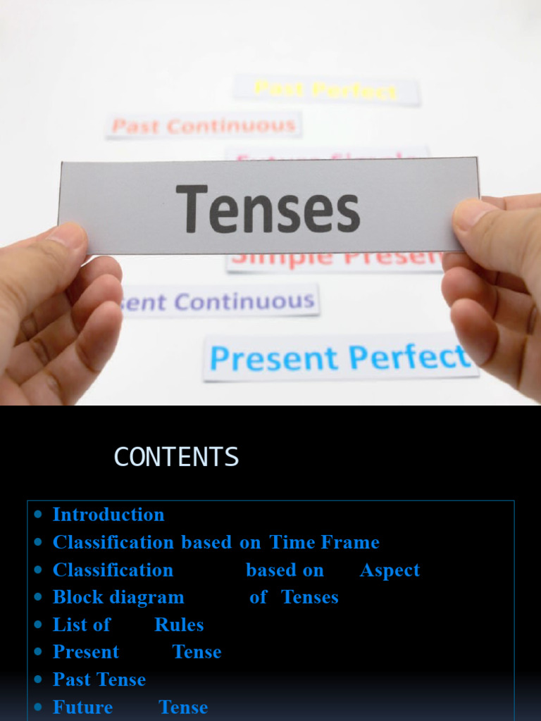 Tenses | PDF | Grammatical Tense | Perfect (Grammar)