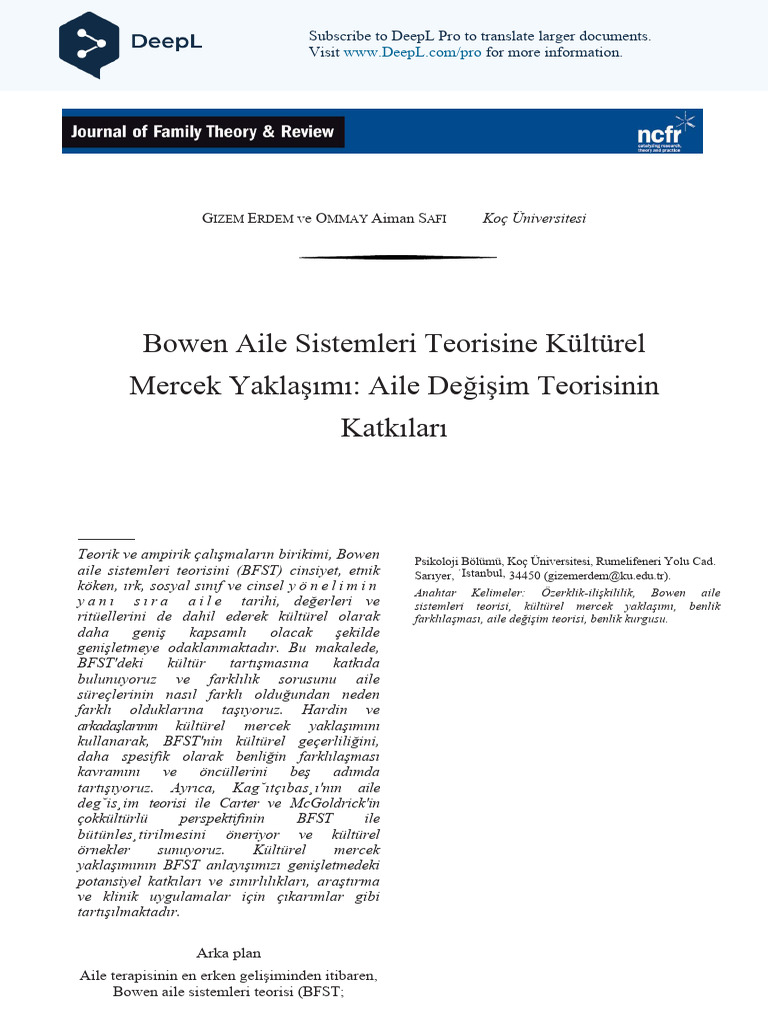 6.Makale-Gamze- Erdem, G., & Safi, O. A. (2018). The cultural lens approach to Bowen family ...