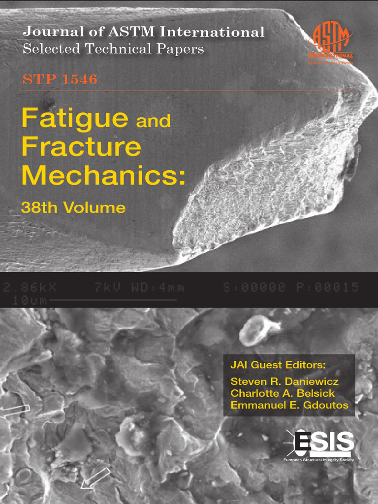 STP 1546-2012 | PDF | Fatigue (Material) | Fracture Mechanics