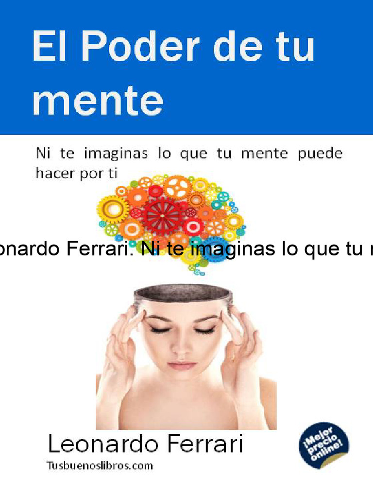 El Poder de La Mente [Libro PDF] | PDF | Mente | Hemisferio cerebral