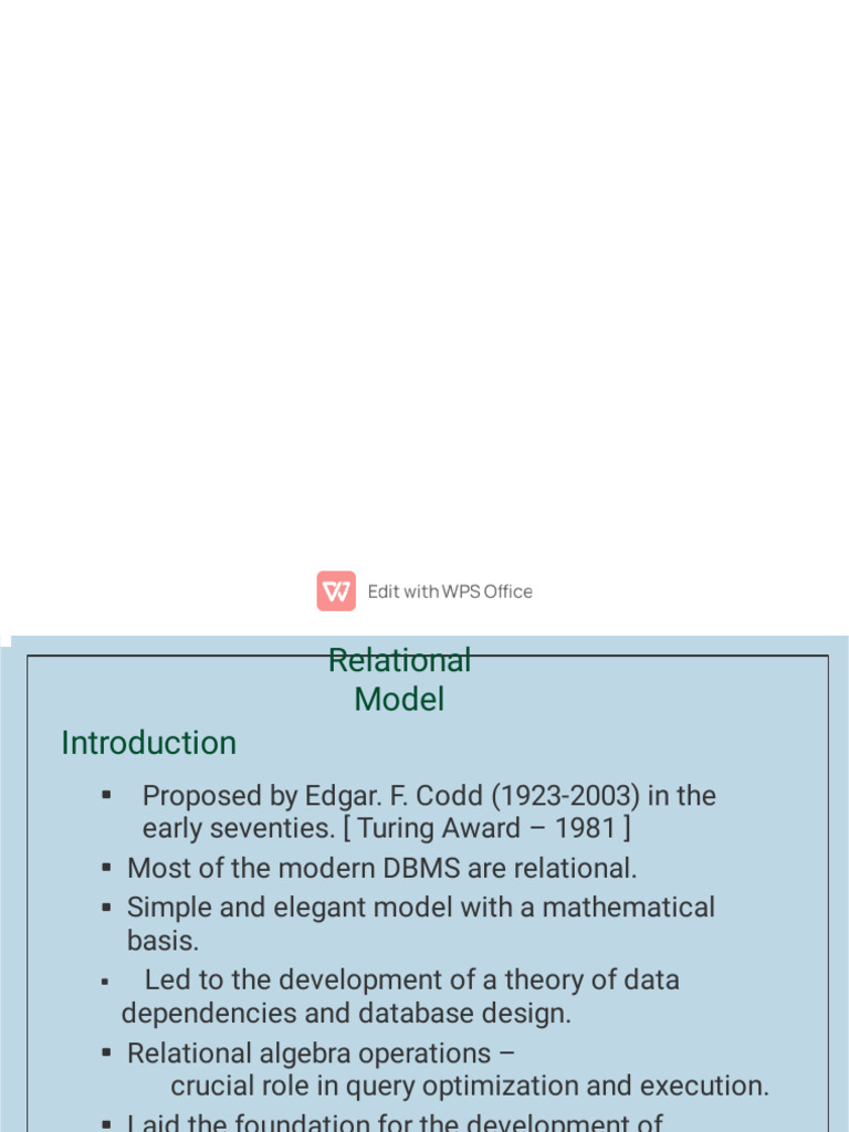 Relational Model Keys | PDF | Relational Model | Relational Database Relational Model Keys | PDF | Relational Model | Relational Database
