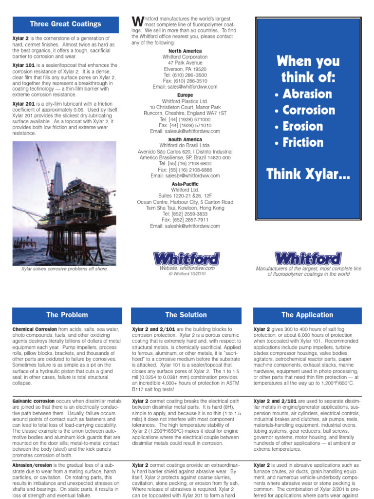 Idoc - Pub Xylar Technical Data Sheet | PDF