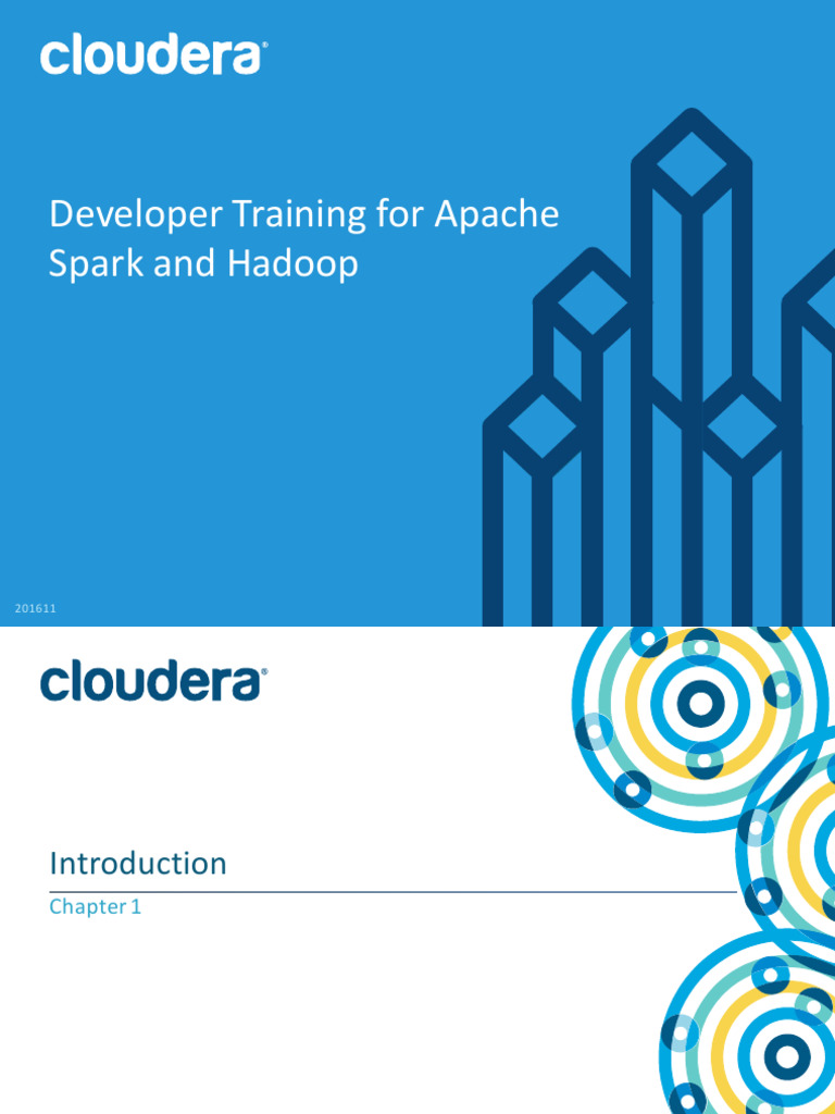 Cloudera Developer Training Slides | PDF | Apache Hadoop | Apache Spark