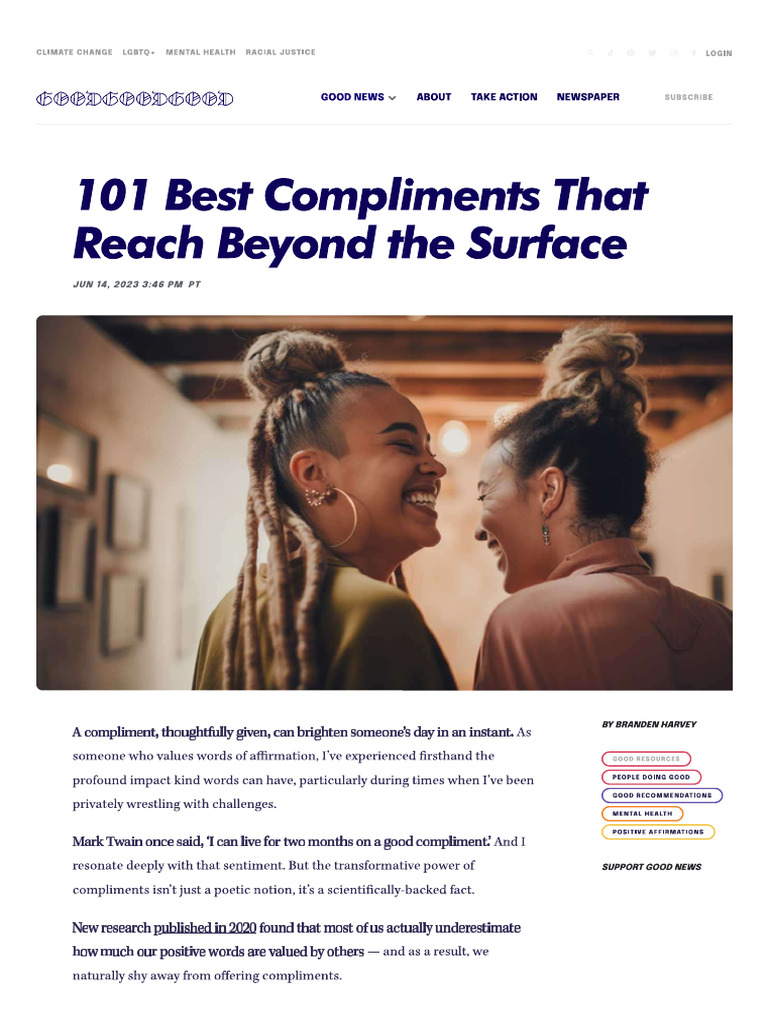 Compliments | PDF