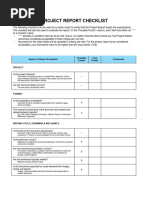 Document Review Checklist | PDF | Documentation | Page Layout
