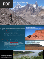Classification of Mass Movement Types | PDF