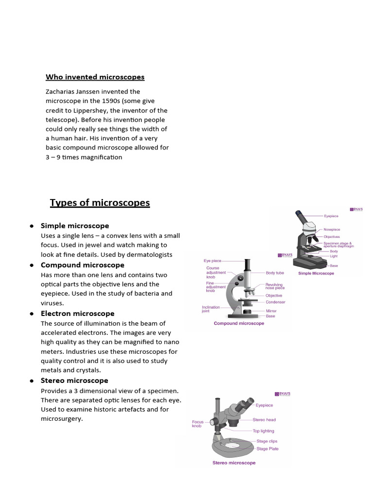 Microscopes | PDF