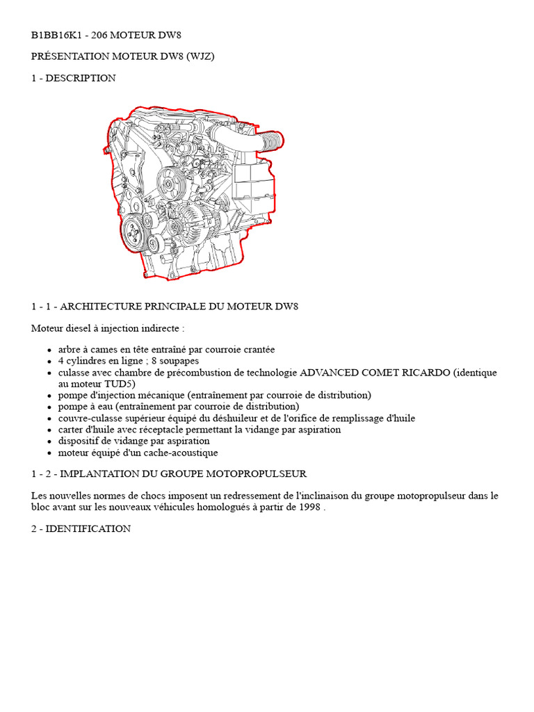 Moteur D8 Pdf