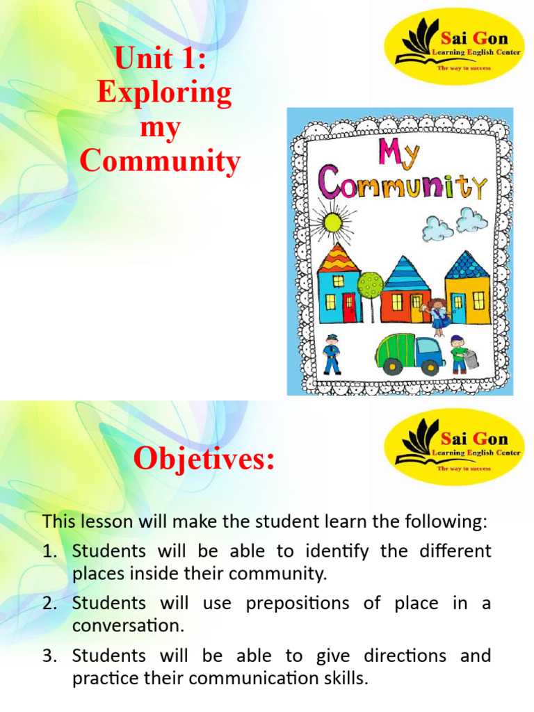 Exploring Places in My Community | PDF | Human Communication | Linguistics