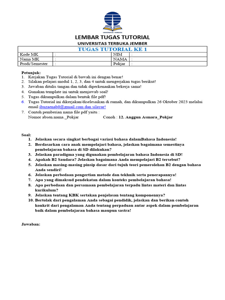 TT.1 Bin | PDF | Karier & Perkembangan