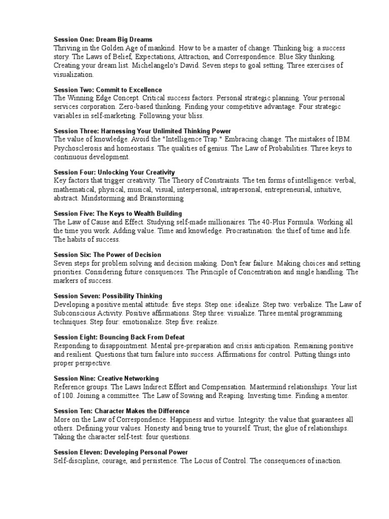 Brian Tracy - Thinking Big | PDF | Courage | Creativity