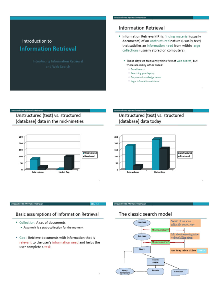 Lecture2 Intro Boolean 6per | PDF | Search Engine Indexing | Information Retrieval