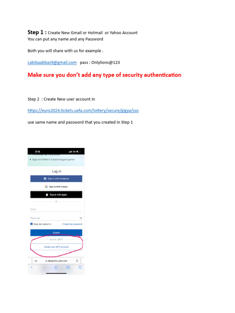 Steps For EURO 2024 | PDF