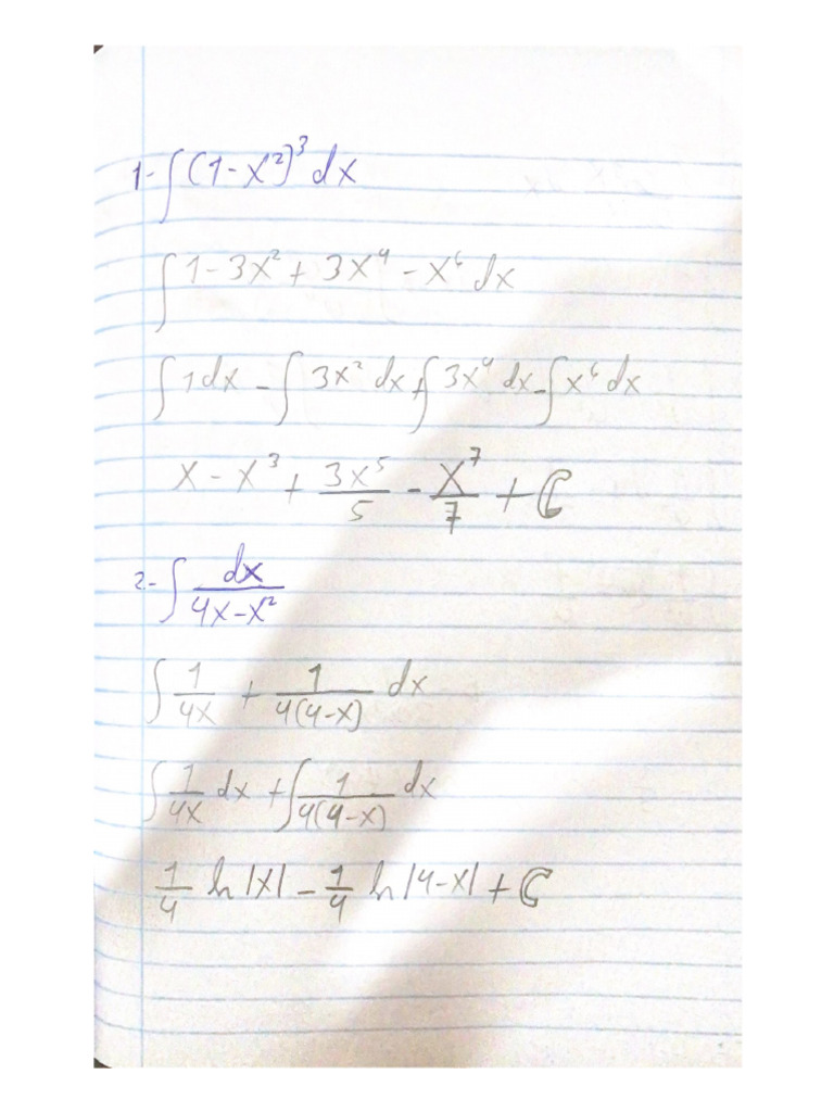Practica Integrales 19-10-2023 | PDF Practica Integrales 19-10-2023 | PDF