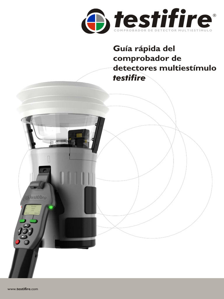 Testifire Quick Guide Spanish | PDF | Cargador de batería | Electricidad