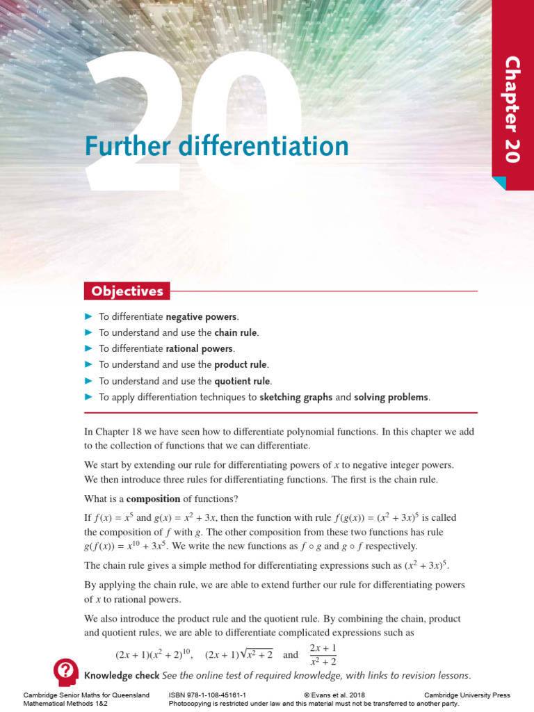 Differentiation Techniques Explained | PDF | Function (Mathematics) | Derivative