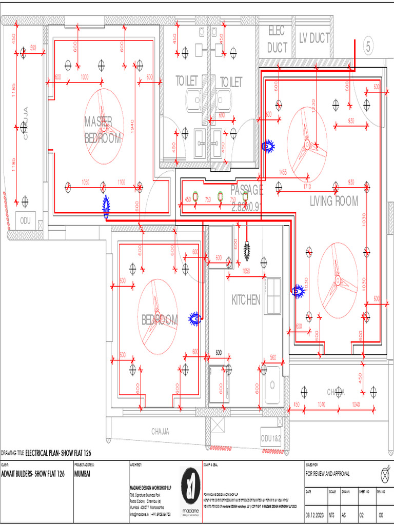 Sample Flat - False Ceiling | PDF | Written Communication | Postage Stamp