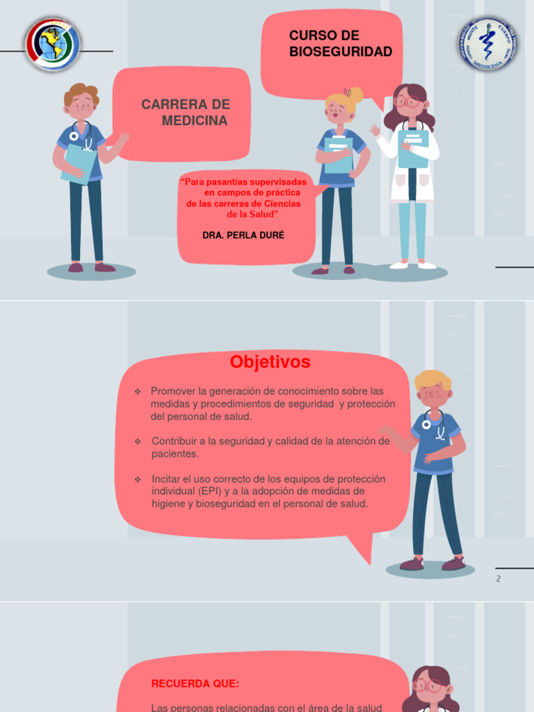 Curso de Bioseguridad en Salud | PDF | Infección | VIH