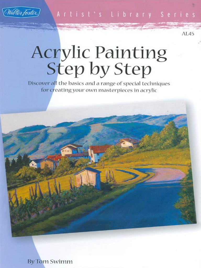 Step-by-Step Acrylic Painting Guide | PDF | Acrylic Paint | Paint