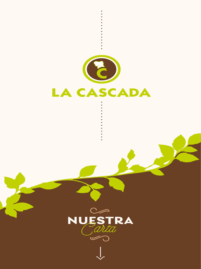 Carta La Cascada 2023 Pdf Tortita Ensalada