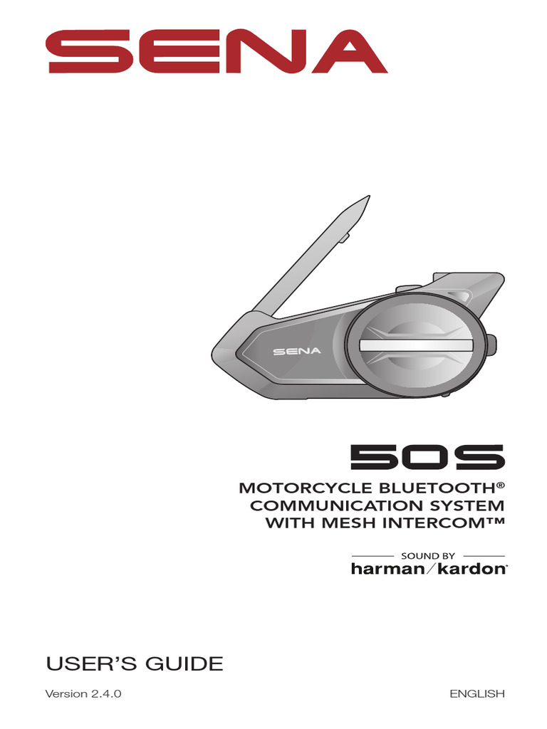 UsersGuide 50S 2.4.0 en 230714 | PDF | Bluetooth | Telephone