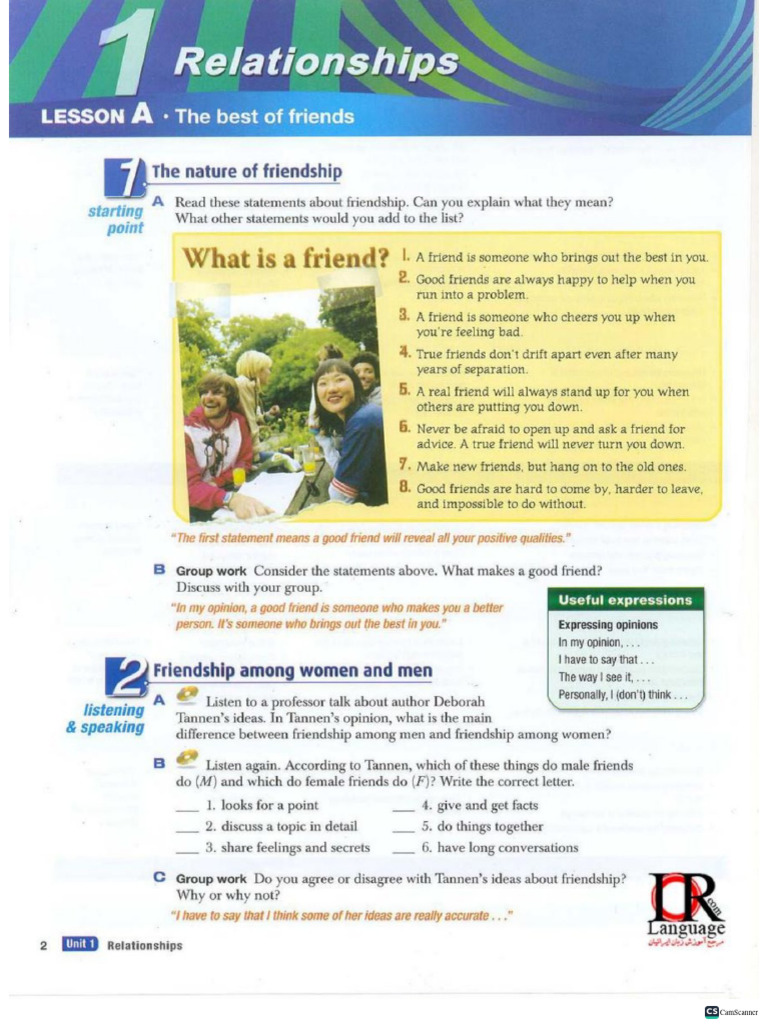 Passages 2 Unit 1 | PDF