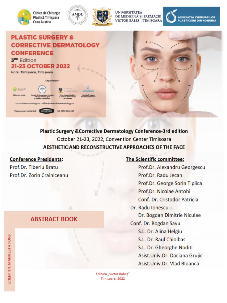 Abstract Book Plastic Surgery | PDF | Melanoma | Adipose Tissue
