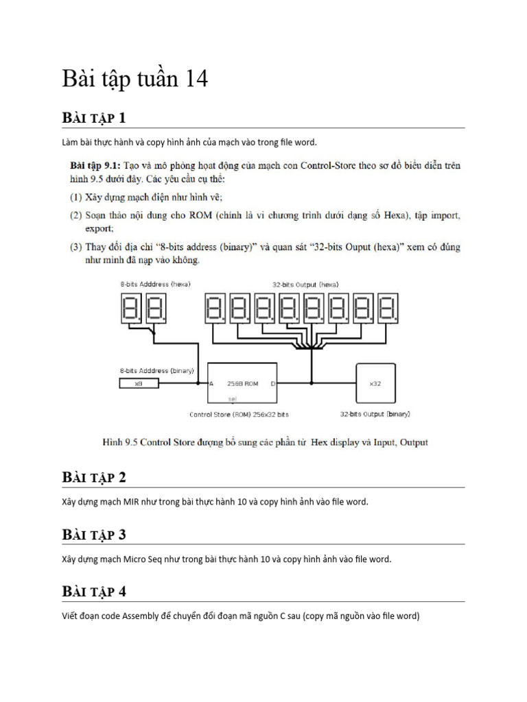 Week 14 Exercise | PDF