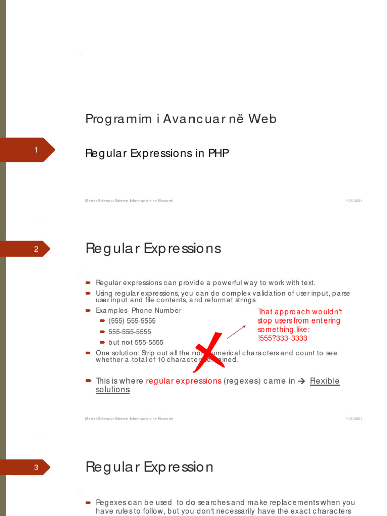 03.0 PHP Regular Expression | PDF | Regular Expression | String ... 03.0 PHP Regular Expression | PDF | Regular Expression | String ...