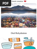 Oral Rehydration Solution Guide | PDF | Diarrhea | Medical Specialties