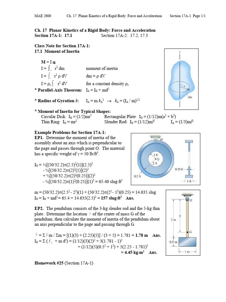 CH 17 A1 Note | PDF