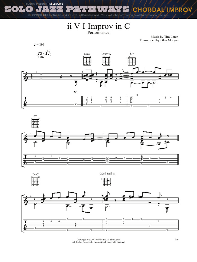 251 Improv in C | PDF